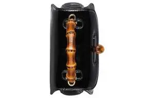 Gucci Bamboo 1947 Mini Top Handle Bag - Black