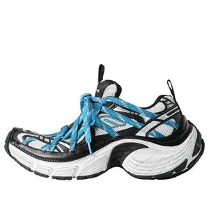 Balenciaga 6xl Extreme Laces Sneakers - White/blue/black