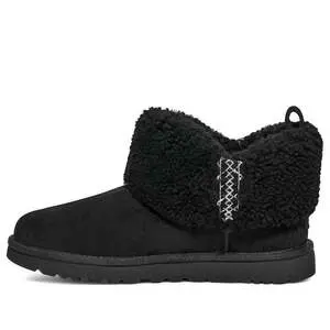UGG Classic Ultra Mini Braid Boots - Black