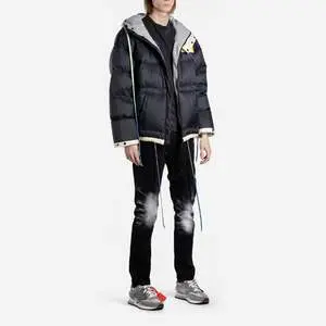 Off-White Zip Up Puffer Jacket