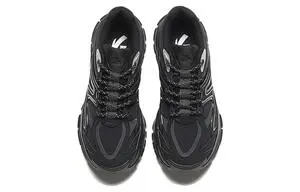 ANTA Chunky Shoes 'black Silver