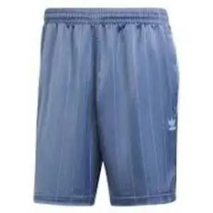 Adidas Pinstripe Sprinter Shorts - Blue