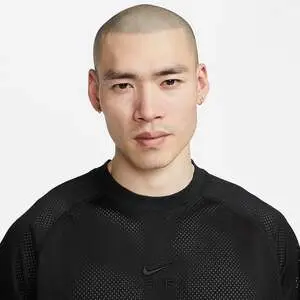 Nike Oversized Short-sleeve Top - Black