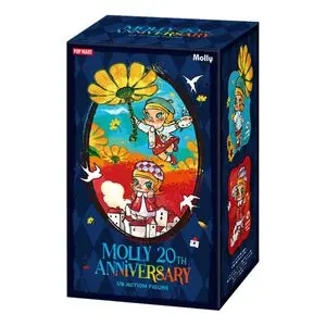 POP MART Molly 20th Anniversary Series 1/8 Action Figure Case - Multi-color