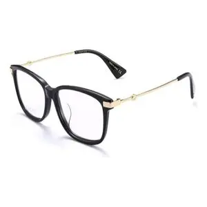 Gucci Black Frame Retro Optical Eyeglasses