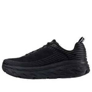 Hoka One One Bondi 6 Wide Athletic Sneakers - Black
