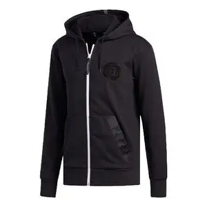 Adidas Rose Wntr Hood Basketball Hooded Jacket - Black