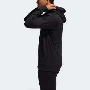 Adidas Basketball Hooded Jacket - Black
