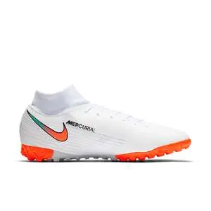 Nike Mercurial Superfly Academy Tf Athletic Sneakers - White/orange