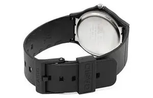 Casio Analog Watch With Blue Dial And Black Strap