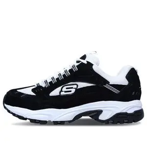 Sketchers Stamina Vntg Athletic Sneakers - Black/white
