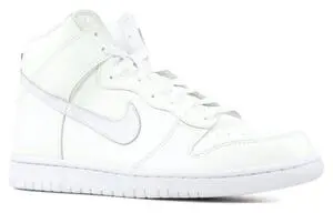 Nike Dunk High Premium "glow In The Dark" Sneakers - White/green