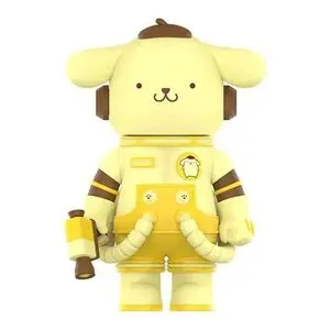 POP MART Mega Space Molly Pompompurin 400% Figure - Yellow/brown