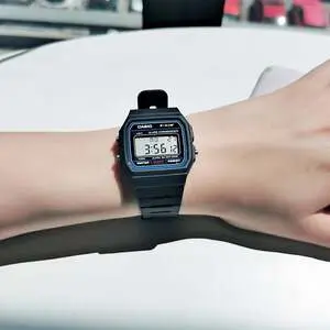 Casio Digital Chronograph Wristwatch - Black