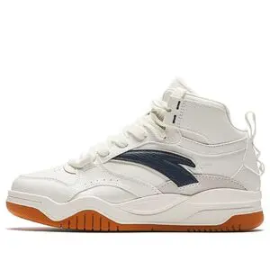 ANTA Wave Mid Top Sneakers - White/grey/navy