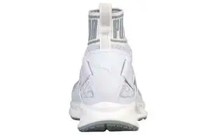 PUMA Ignite Evoknit Mid High Top Sneakers - White