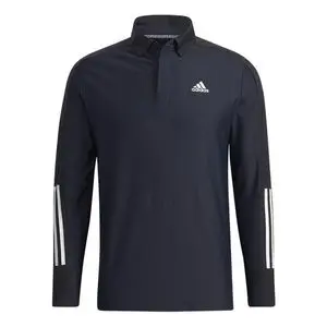 Adidas Long Sleeve Golf Polo Shirt - Multi-color