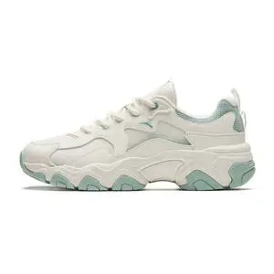 ANTA Star Sea Sneakers - White/green