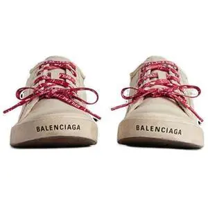 Balenciaga Mules - White/red