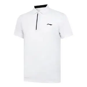 LI-NING Training Polo Shirt 'white Black
