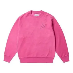 PALACE Palace FW23 Reverse P-3 Crew Sweater Pink