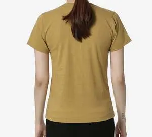 Play Comme Des Garcon Heart Logo T-shirt - Tan