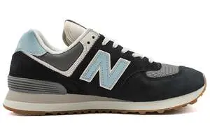 NEW BALANCE 574v2 Low Top Sneakers - Dark Gray/black