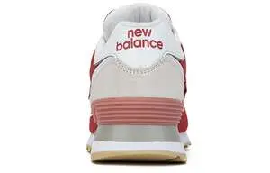 NEW BALANCE 574 Athletic Sneaker - Red/white