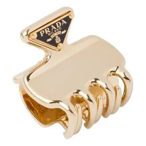 Prada PRADA Metal Hair Clip Gold