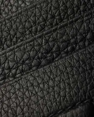 Prada Ss26 Leather Card Holder - Black