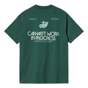 Carhartt Work In Progress Soil Short Sleeve T-shirt - Green