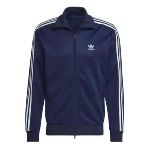 Adidas Adidas Originals Retro Sports Stripe Logo Zipper Stand Collar Jacket Default Color