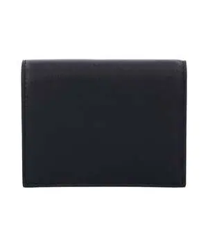 Prada Fw24 Gold Metal Logo Wallet