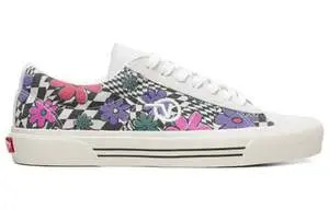 VANS Sid Floral Checkerboard Sneakers - White