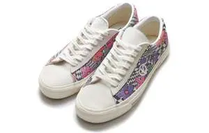 VANS Sid Floral Checkerboard Sneakers - White