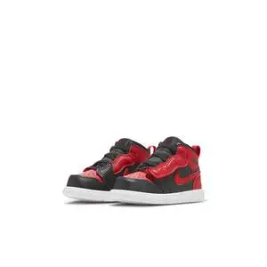 JORDAN 1 Mid Alt Td Sneakers - Black/red