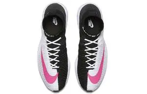 Nike Zoom Mercurial Xi Flyknit Fc High Top Sneakers - White/pink/black