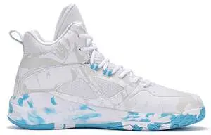 ANTA Badao Basketball High Top Shoes 'white Blue