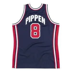 Mitchell & Ness Team Usa 1992 Scottie Pippen Basketball Jersey - Navy/red