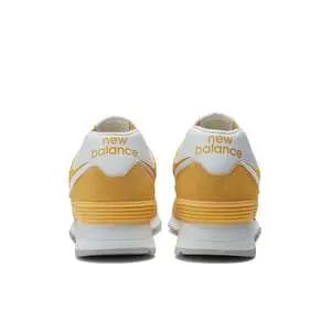 NEW BALANCE 574 Sneakers - Yellow/white