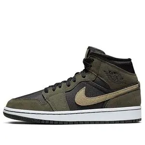 JORDAN Air Jordan 1 Mid Sneakers Black/trooper-sequoia