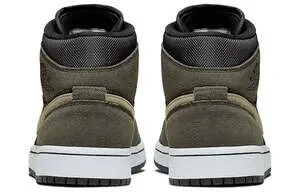 JORDAN 1 Mid Sneakers - Black/trooper-sequoia