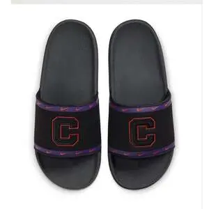 Nike Offcourt Slide - Black/purple/orange