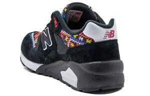 NEW BALANCE 580 Series Athletic Sneakers - Black/white/red