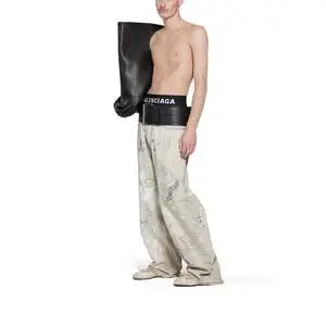Balenciaga Graffiti Baggy Jeans