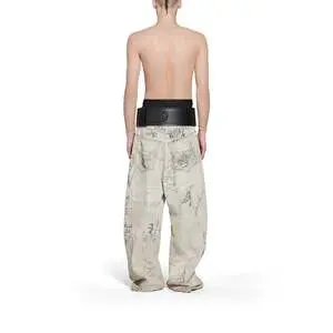 Balenciaga Graffiti Baggy Jeans