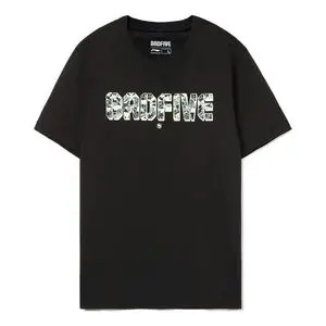 LI-NING Badfive Logo Loose Fit T-shirt 'black - Black/multi-color