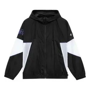 LI-NING Badfive Logo Jacket - Black/white