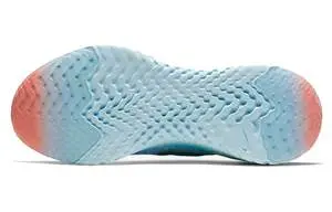 Nike Epic React Flyknit 2 Athletic Sneakers - Blue/pink/silver