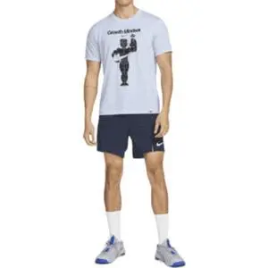 Nike Dri-fit Training Shirt With Graphic Print